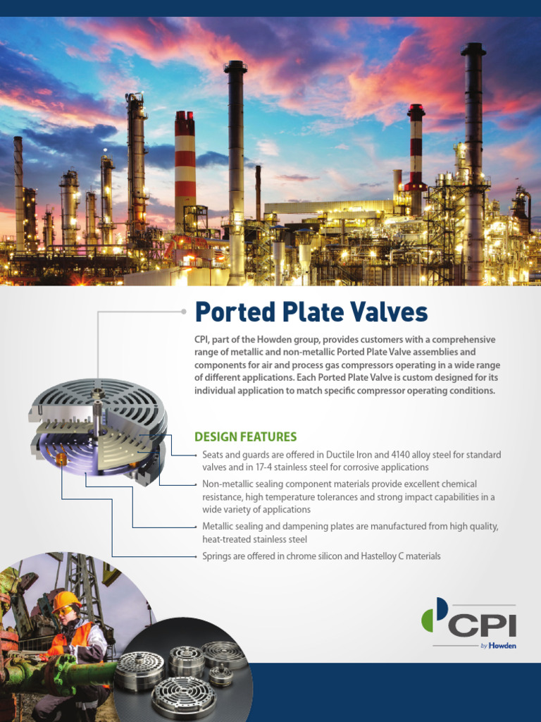 Ported Plate Valve LTR Howden | PDF