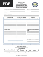 Home Visitation Form Template | PDF
