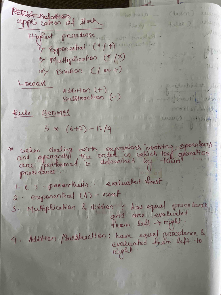 Application of Stack (DS) | PDF