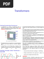 Transformer Notes PDF | PDF | Transformer | Alternating Current