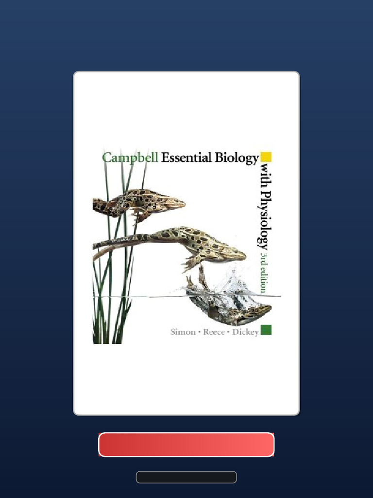 Verified PDF Download Campbell Essential Biology With Physiology 3rd ...