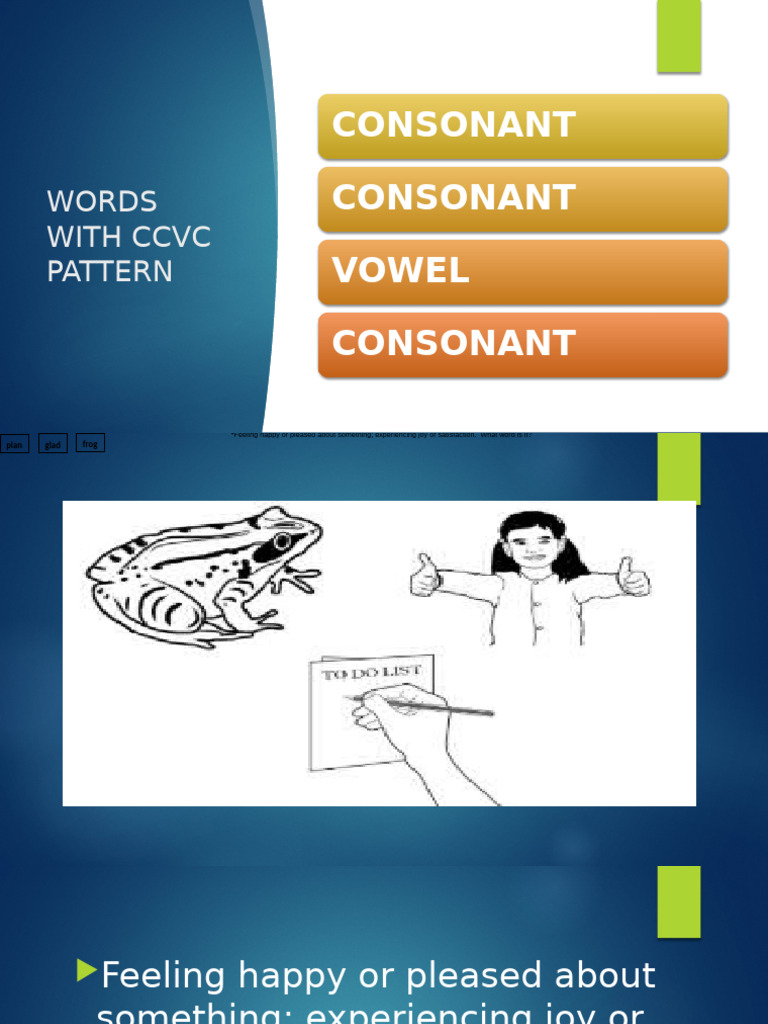 Words With CCVC Pattern | PDF