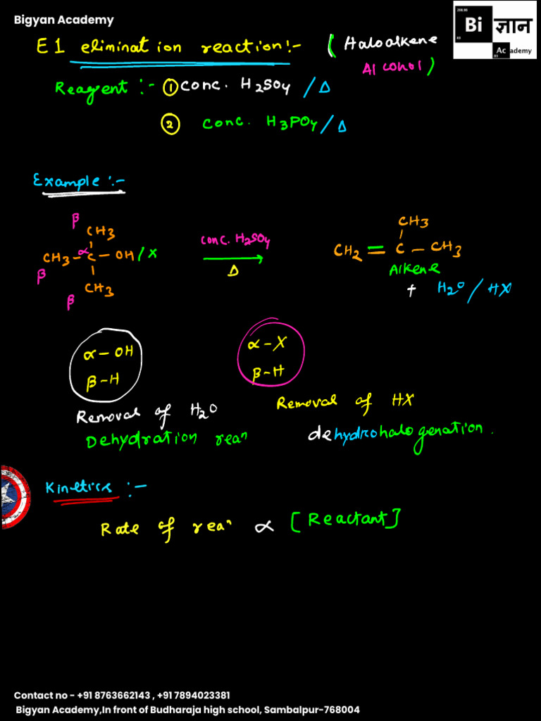Alke An: Dehydrohalogenation | PDF | Unit Processes | Organic Compounds