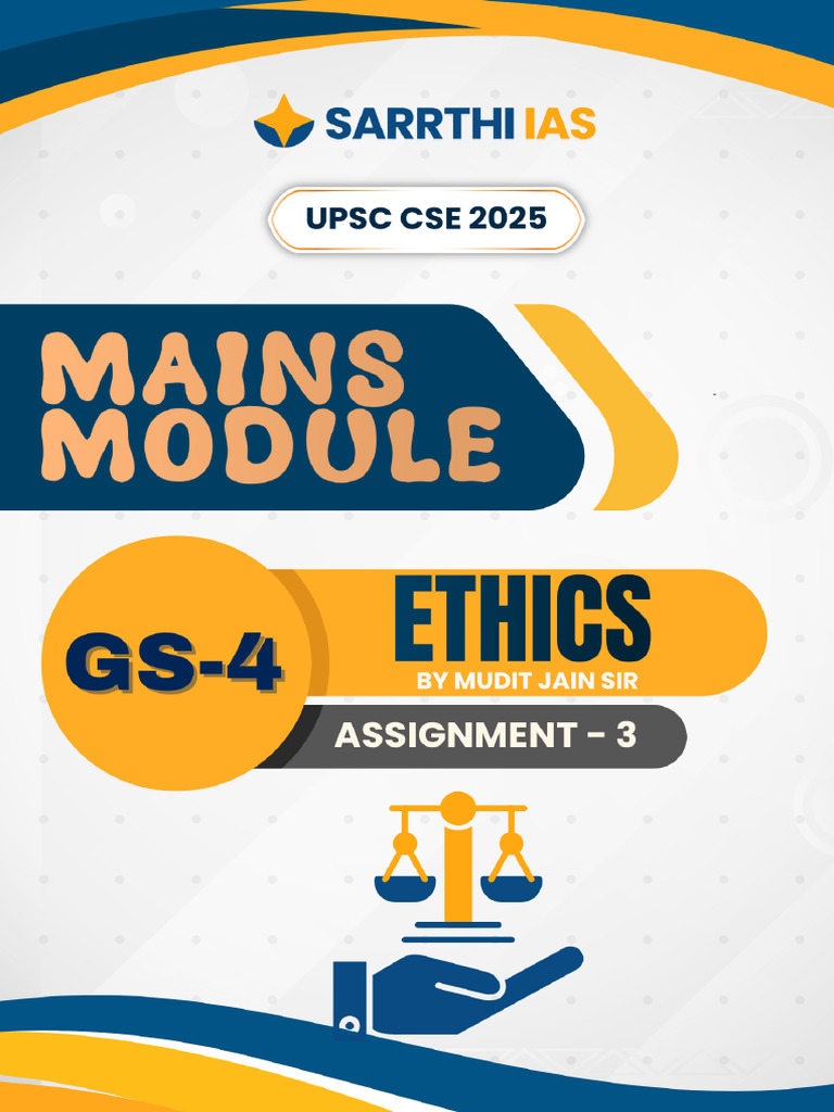Ethics Module Assignmet 3 | PDF