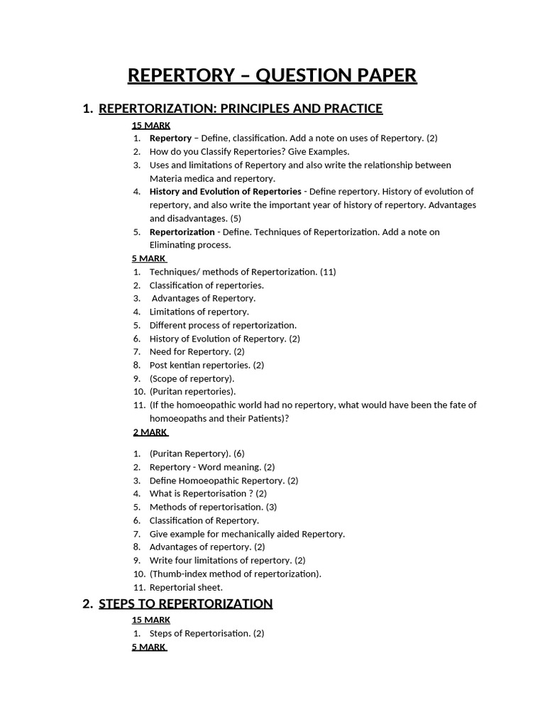 Repertory - QP | PDF | Homeopathy | Diseases And Disorders