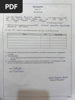 Form - A - Small Family Declaration.. | PDF