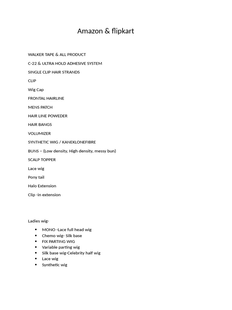 Amazone & Flipkart | PDF