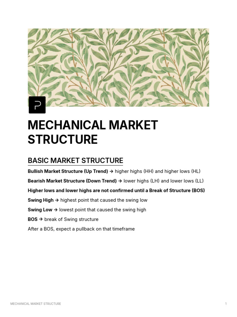 Understanding Mechanical Market Structure | PDF | Market Trend | Capitalism