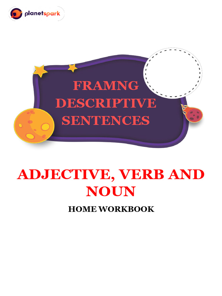 5407-Adjective, Verb and Noun | PDF | Linguistic Morphology | Syntax