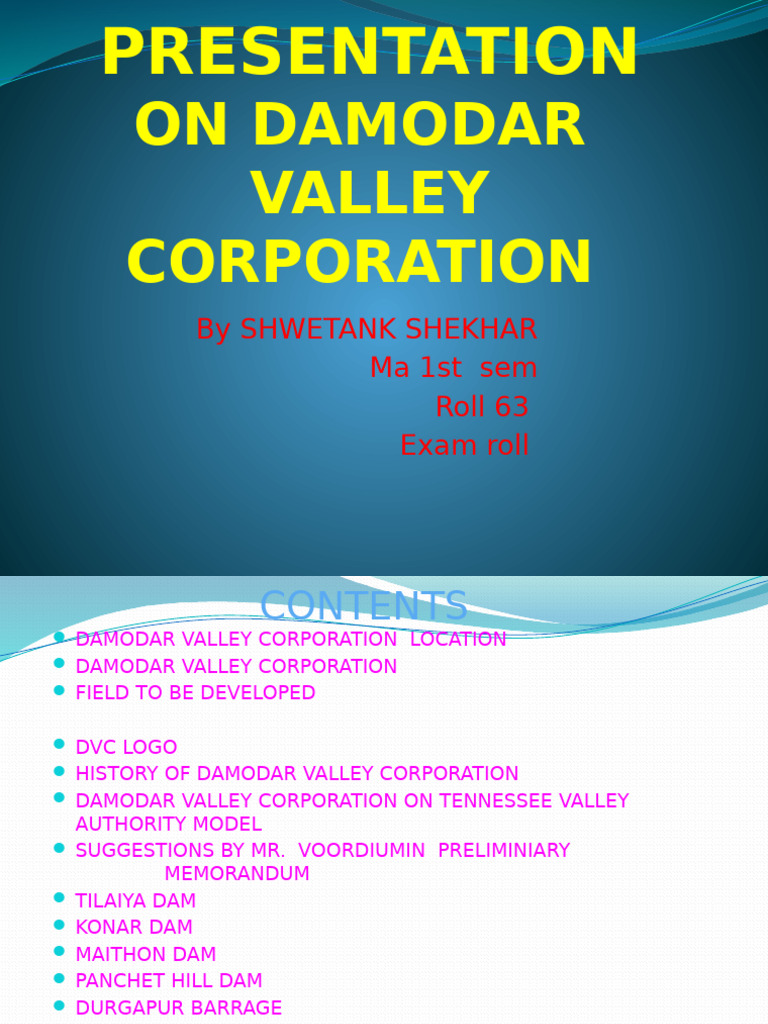 On DVC | PDF | Hydrology | Physical Geography