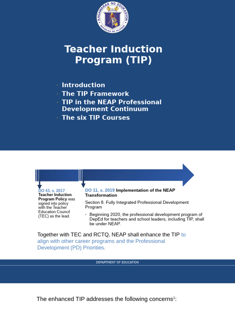 Teacher Induction Program Framework | PDF | Teachers | Curriculum