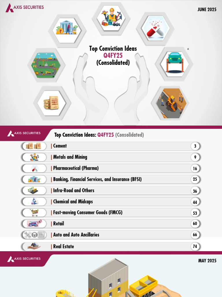 Axis Securities Top Conviction Ideas - Q4FY25 (Consolidated) | PDF ...