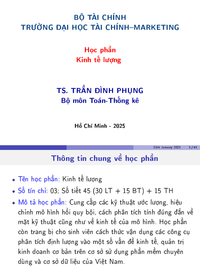 Kinh Te Luong - 1 | PDF