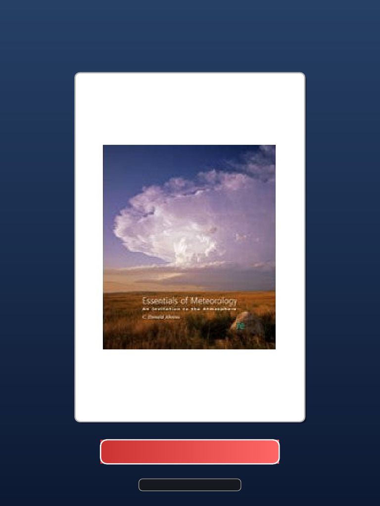 Essentials of Meteorology An Invitation To The Atmosphere 7th Edition ...