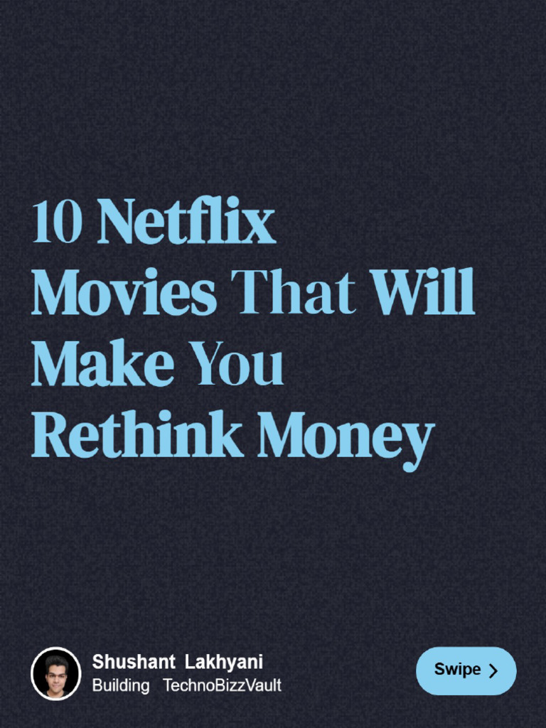Netflix Movies On Money | PDF
