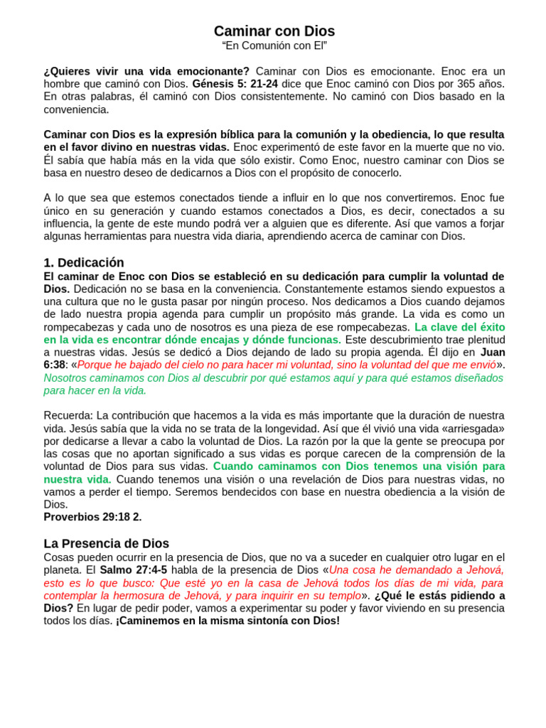 Caminar Con Dios | PDF | Dios | eucaristía