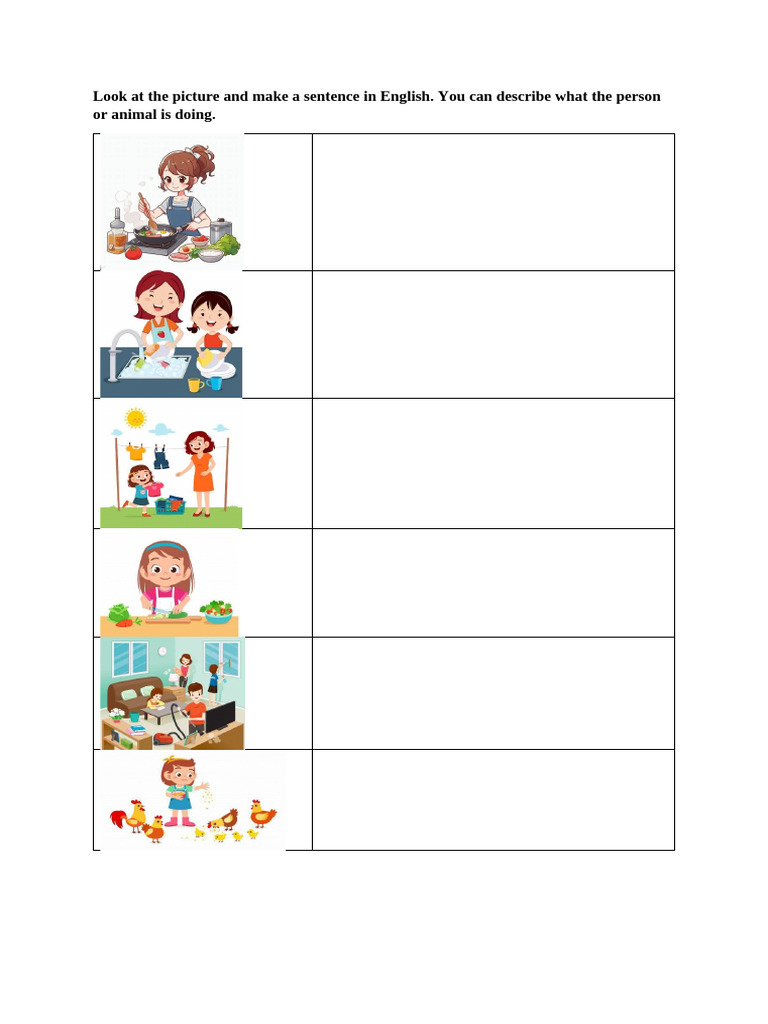 Make A Sentence in English | PDF