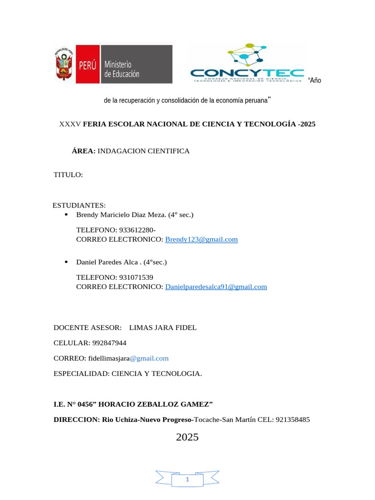 Fencyt 2024 HZG | PDF | Energía solar | Energía renovable