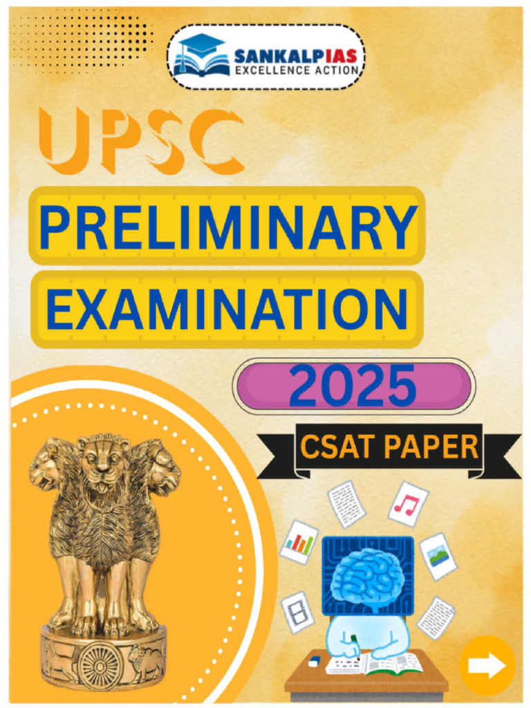 Upsc Csat Question Paper | PDF