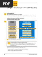 SD Organizational Structure Overview | PDF | Sales | Logistics