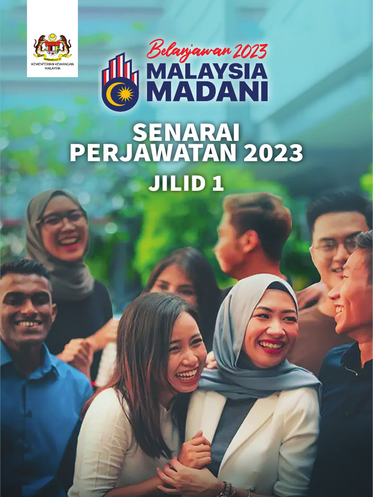 Buku Senarai Perjawatan 2023 Jilid 1 | PDF