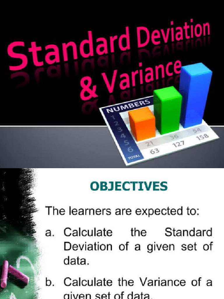Variance and Standard Deviation ... DR Mazhar | PDF