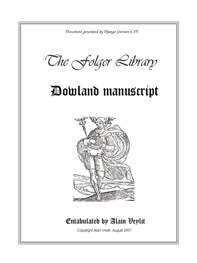 Dowland - Complete Dowland | PDF