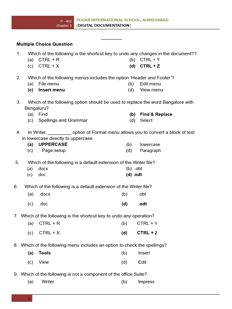 Unit 3 Digital Documentation | PDF | Word Processor | Software