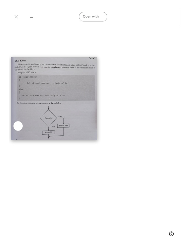 Flow Chart and Syntax | PDF