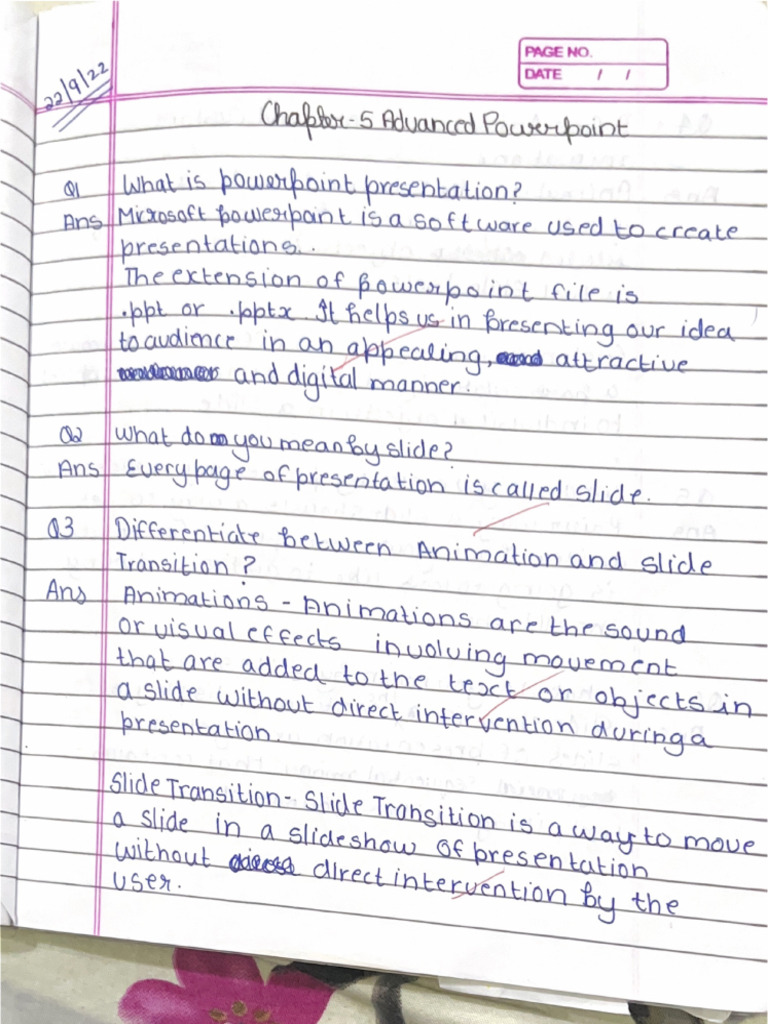 Advanced Powerpoint Notes | PDF