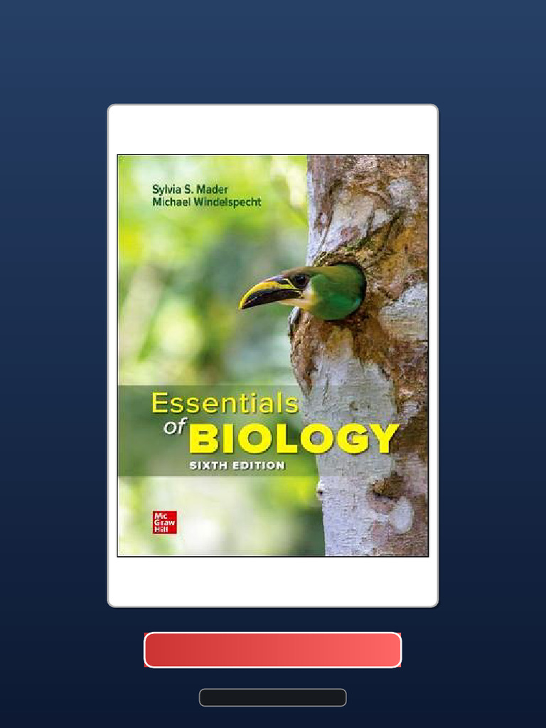 Essentials of Biology 6th Edition by Sylvia Mader Full Download | PDF | Multiple Choice | Science
