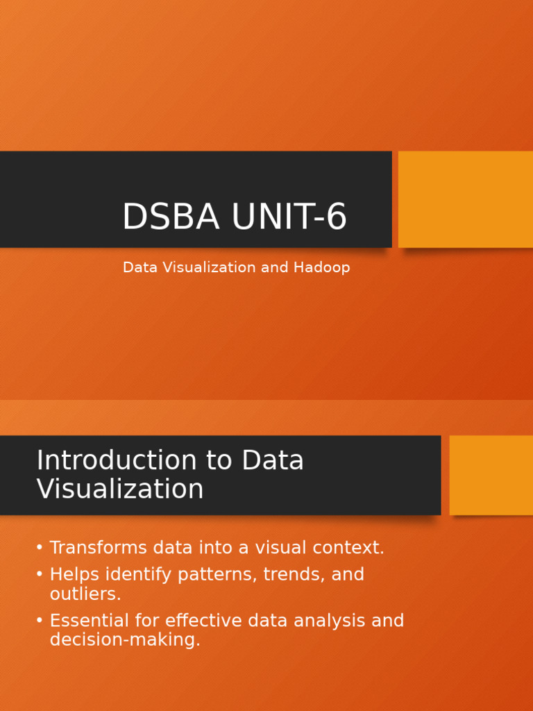 DSBA Unit 6 Finalize | PDF