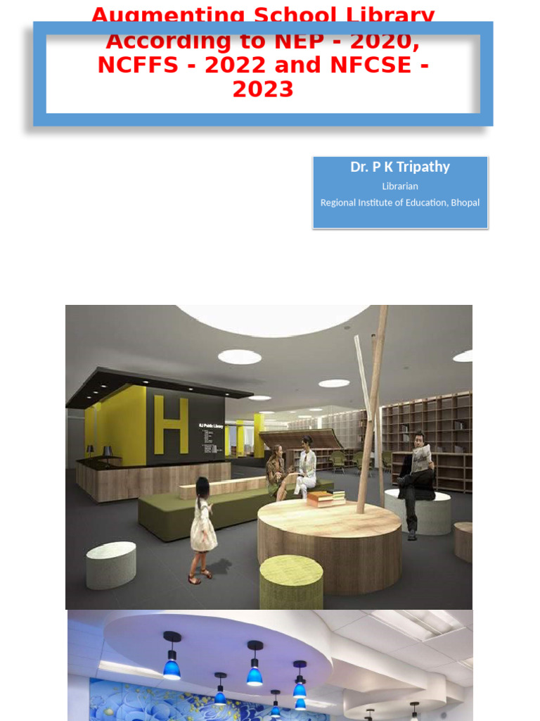 Role of School Library and Librarians in NEP 2020 | PDF | Libraries ...