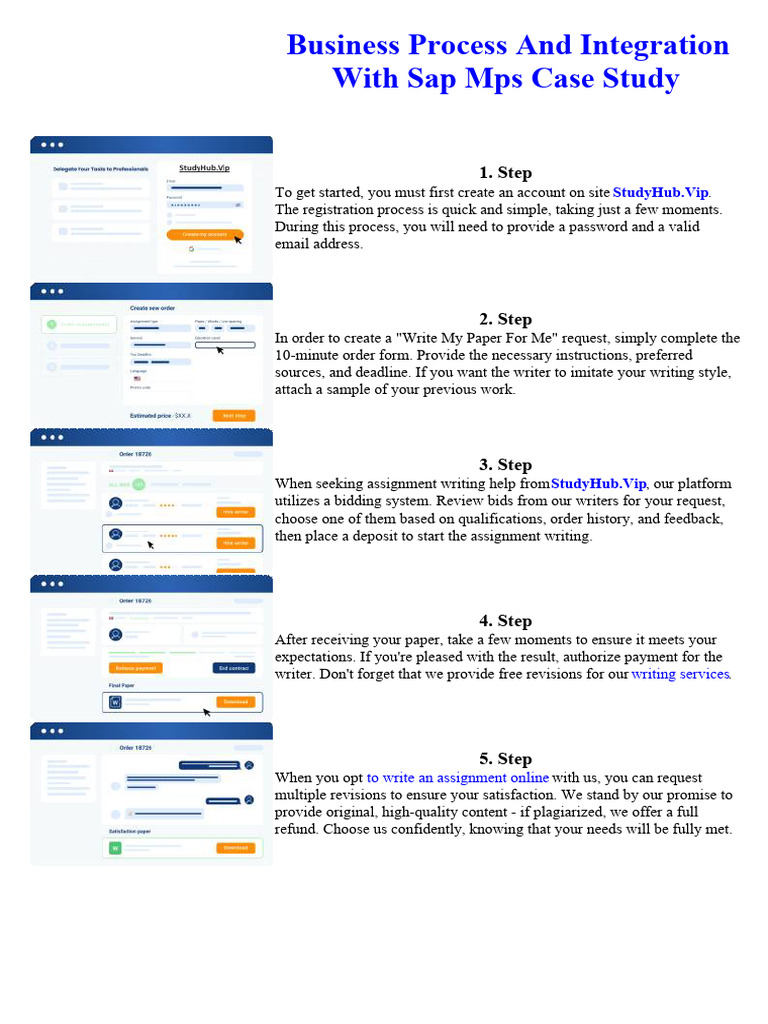 Business Process and Integration With Sap Mps Case Study | PDF | Gross ...
