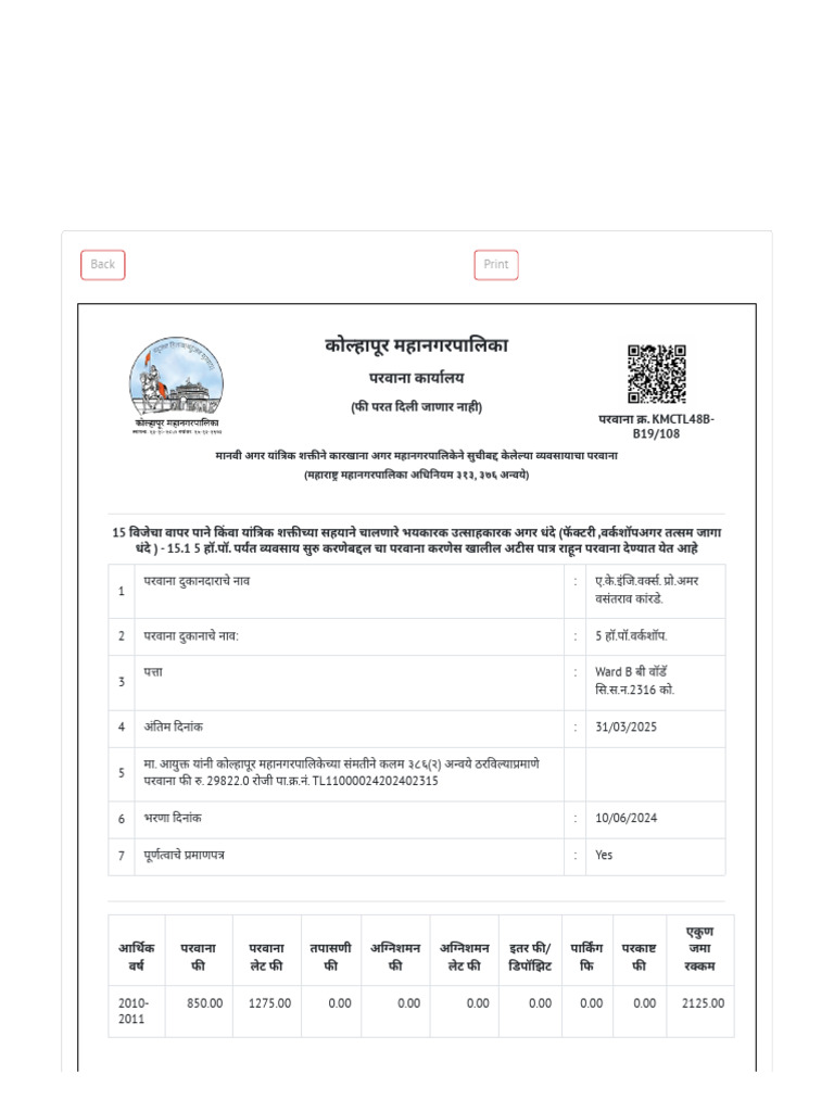 Kolhapur Municipal Corporation | PDF