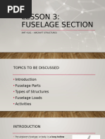 Fuselage Types of Construction | PDF | Fuselage | Truss