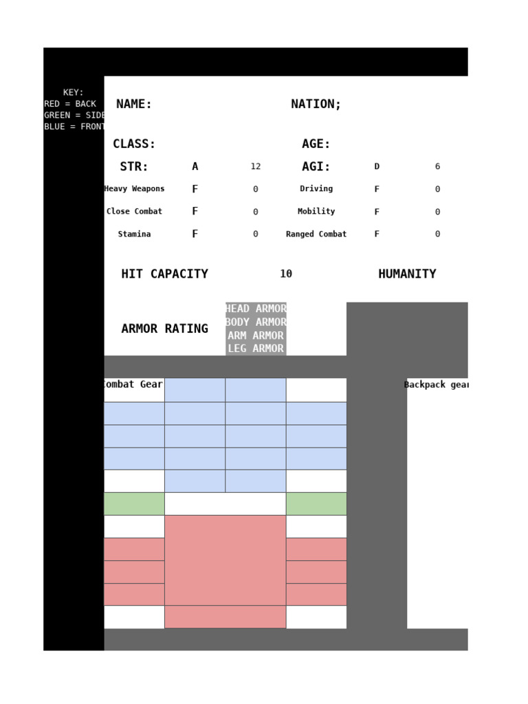 New World Armor Weight Overview | PDF
