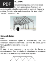 3 Estructuras Reticuladas | PDF | Braguero | Ingeniería estructural