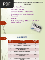 General Chapters 711 DISSOLUTION Usp | PDF | Buffer Solution | Filtration