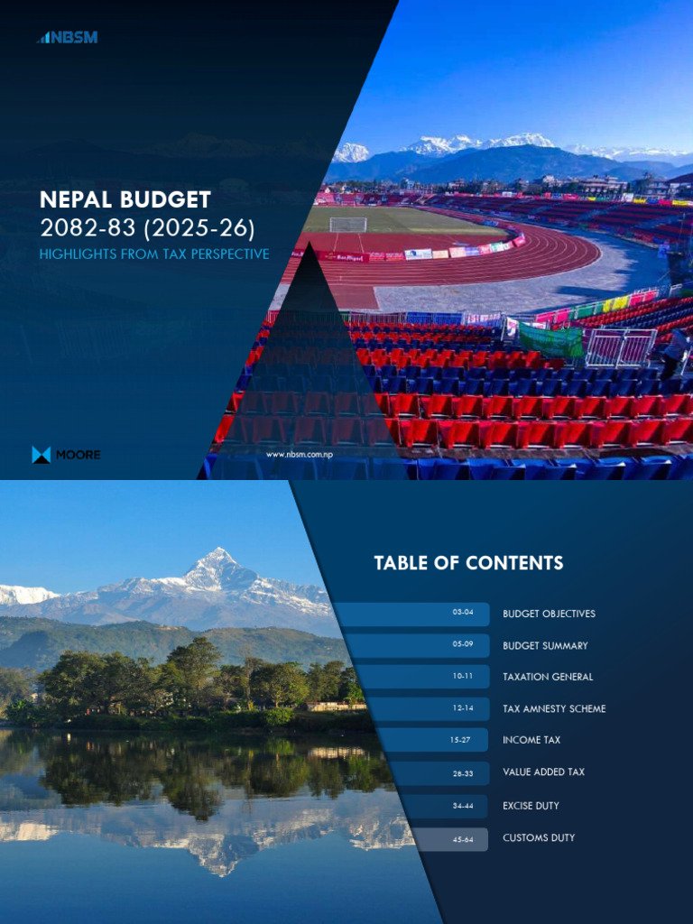 Budget Summary | PDF | Taxes | Value Added Tax