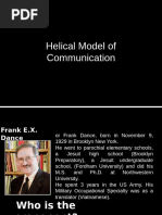 Frank Dances Helical Model of Communication | PDF | Communication | Helix