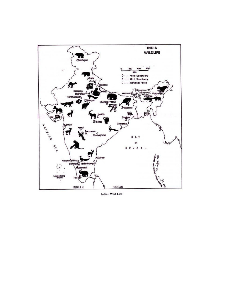 Map - Wildlife Conservation | PDF