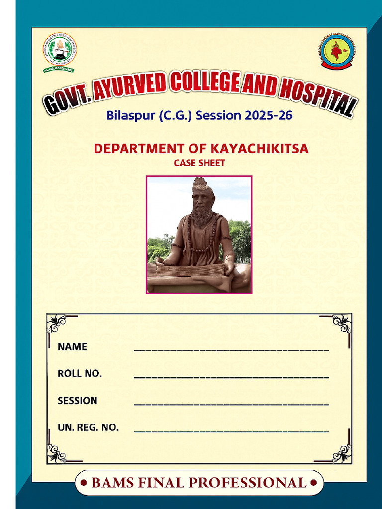 Kayachikitsa Clinical New - Duplicate | PDF