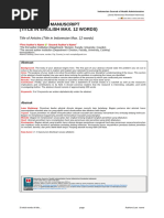 AJPH Research Article Guidelines | PDF
