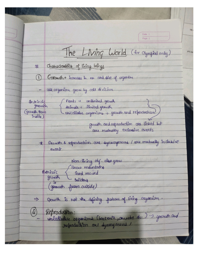Biological Classification NEET Notes | PDF