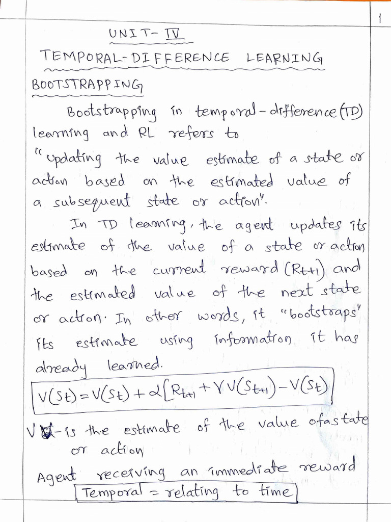 RL Unit - 4 Final | PDF