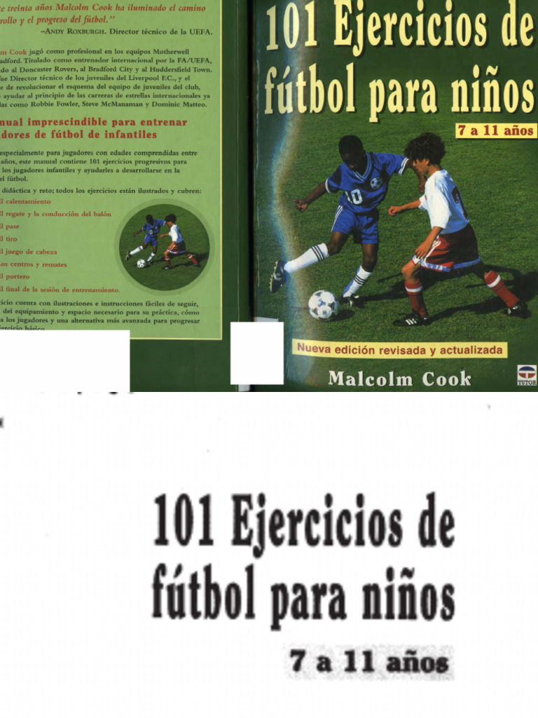 101 Ejercicios de Futbol para Niños de 7 A 11 Años | PDF