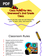 Grade 2 Classroom Rules Guide | PDF