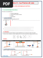 Caractéristiques d'une force en physique | PDF