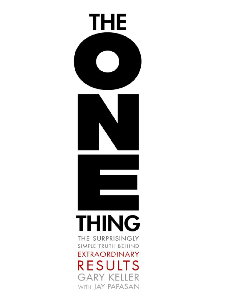 The One Thing: Key Insights PDF | PDF